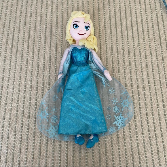 Disney | Toys | Disney Elsa Plush Doll Frozen | Poshmark